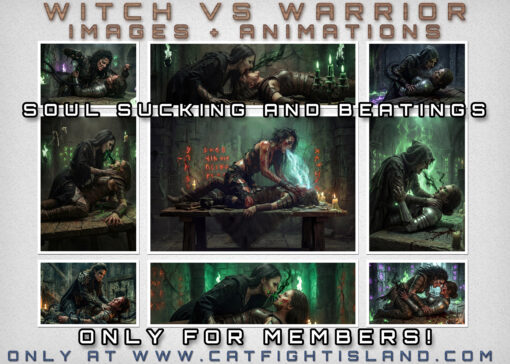 The Witch vs The Warrior is UP! - Catfight Island